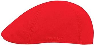 Stetson Casquette Texas Anti-UV Femme/Homme - Gavroche en Coton de Soleil avec Visiere Ete Printemps-ete - XL (60-61 cm) Rouge
