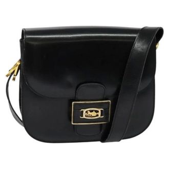 Celine Pre-owned Cuir sacs-celine - Femme - Pre-owned - Noir - Taille: ONE Size