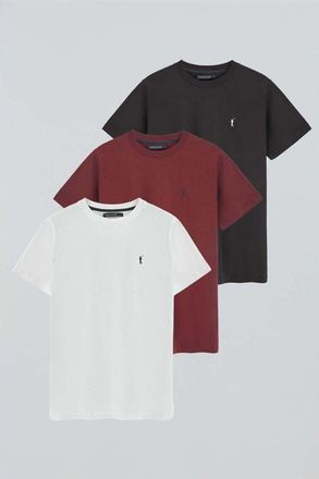 Polo Club PACK 3 - RIGBY GO TSHIRT SS IN W-G-B