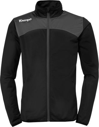 Kempa Herren Jacke Emotion 2.0 Poly Jacke, Schwarz/anthra, 4XL, 200225801