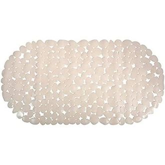 MSV 140885 Galets Tapis à Baignoire Beige 68 x 35 cm