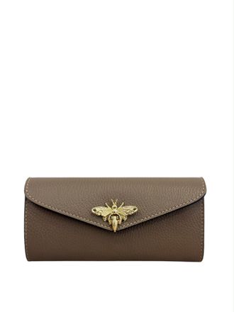 Anna Luchini Beige Rindsledertasche