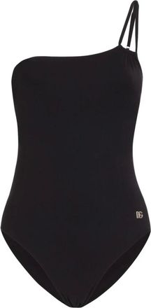Dolce & Gabbana Femme, Maillots de bain, Noir, Taille: 40 FR Maillot de bain une &eacute;paule