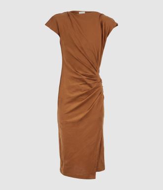 Isabel Marant Robe Nadeline Caramel