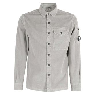 C.P. Company C.p. Company, Homme, Chemises, Gris, Taille: M Long Sleeve Shirt