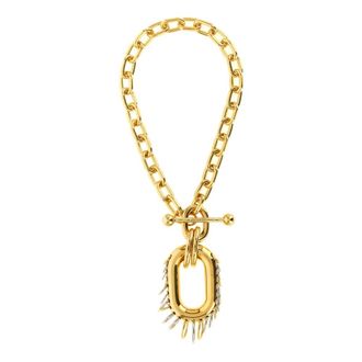 Paco Rabanne Punk XL Gliederketten-Halskette - - Accessories - Damen - Gelb - ONE SIZE