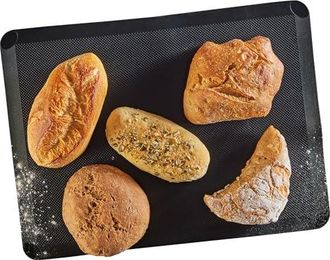 Lurch 12451 FlexiForm Backunterlage 30x40cm aus 100% BPA-freiem Platin Silikon, schwarz