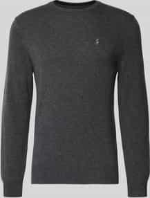 Polo Ralph Lauren Strickpullover mit gerippten Abschlüssen
