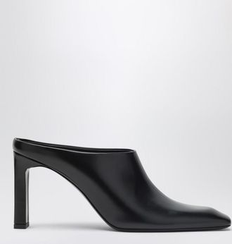 Toteme Black leather mules with strap
