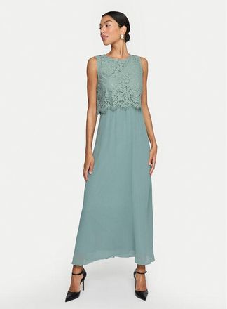 Vila Coctailkleid Milina 14100341 Grün Regular Fit