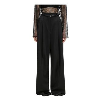 Sportmax Pantalon large - Femme - Pantalons - Noir - Taille: 36 FR