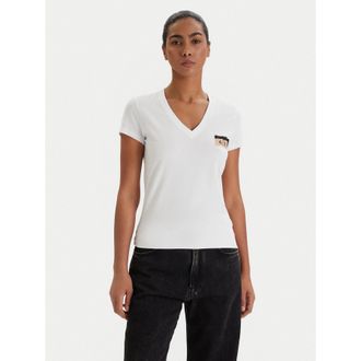 A|X Armani Exchange T-Shirt XW001803 AF16294 U0002 Wei&szlig; Regular Fit