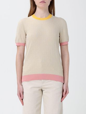Fendi Pull FENDI Femme couleur Beige