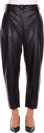 Max Mara Femme, Pantalons, Noir, Taille: 42 FR Straight Pantalons
