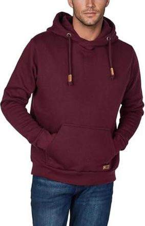 Riverso RIVJulian Pull &agrave; Capuchon pour Homme avec Poche Kangourou et col crois&eacute; en Coton, Sweat-Shirt, Hoodie, Gris Vert Rouge Bleu Noir S M L XL 2XL 3XL 4XL 