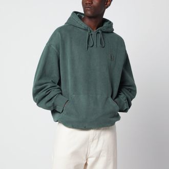 Carhartt Work in Progress Vista Kapuzen-Sweatshirt, Dark Scarab/Garment Dyed