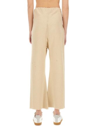Maison Margiela Cotton Trousers - Ivory