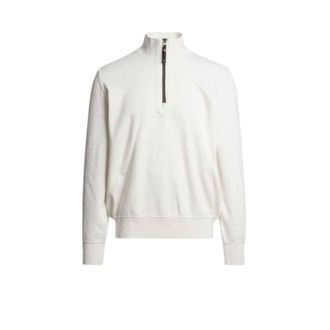 Parajumpers Pull Scoe Trucker-Neck - Homme - Sweatshirts et sweats &agrave; capuche - Blanc - Taille: S