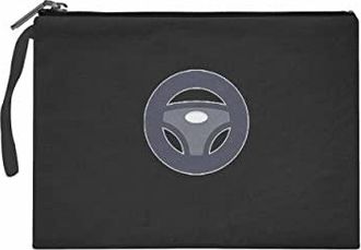 Bonateks Femme Frfcb101715 Femme Clutches, Noir, Black EU