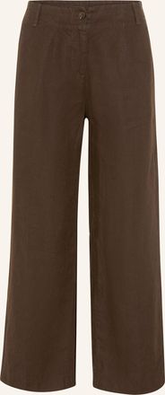 Brax Brax 7/8-Leinenhose Maine braun