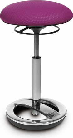 Topstar Topstar Bürohocker Sitness High Bob Alu poliert lila