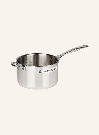 LE CREUSET Profitopf 3-Ply Plus silber