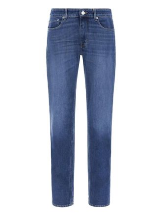 Roberto Cavalli jean skinny à logo appliqué - Bleu