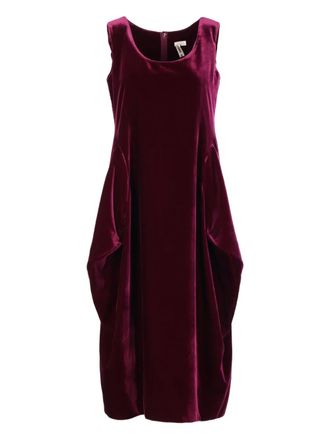 Comme Des Gar&ccedil;ons robe sans manches &agrave; coupe mi-longue - Rouge