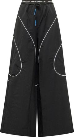 Off-white Femme, Pantalons, Noir, Taille: 36 FR Pantalon de surv&ecirc;tement &agrave; bande logo