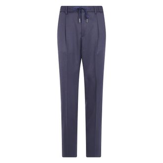 Tagliatore Straight Pantalons - Homme - Pantalons - Bleu - Taille: XL