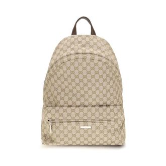 Gucci GG Supreme Canvas Rucksack - - Bags - Herren - Beige - ONE SIZE