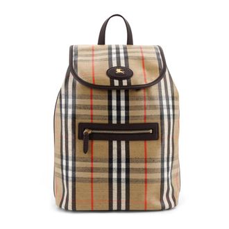 Burberry Highlands Backpack - - Bags - Herren - Beige - ONE SIZE