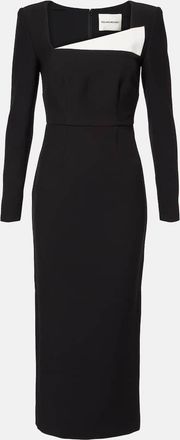 Roland Mouret Midikleid aus Crêpe