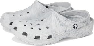 Crocs Classic Watercolor Marbled Clog 46-47 EU Grey Swirl