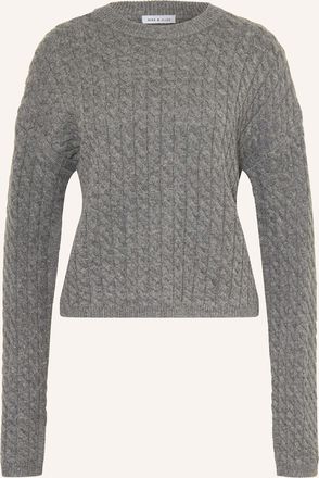 Mrs & Hugs Mrs & Hugs Pullover grau