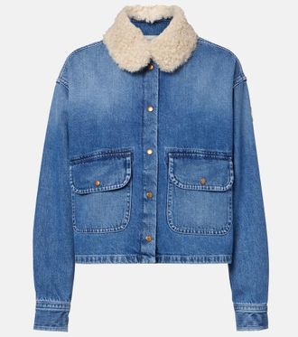 Moncler Chemise en denim