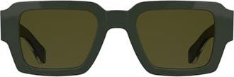 Calvin Klein Mens Sunglasses CK25538S - Khaki with Solid Brown Lens