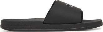 Calvin Klein Pantoletten Calvin Klein Ess Slide Rubber Neoprene HM0HM02229 Schwarz