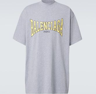 Balenciaga T-Shirt aus Baumwoll-Jersey