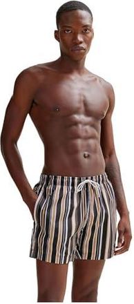 BOSS Hommes Iso Short de Bain enti&egrave;rement doubl&eacute; en Tissu ray&eacute; &agrave; s&eacute;chage Rapide