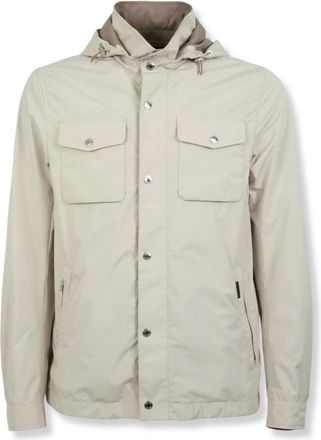 Moorer Homme, Vestes, Beige, Taille: XL Fenzi-Stu Anorak