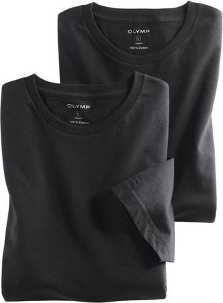 Olymp T-Shirt Casual (Packung, 2-tlg., 2er)