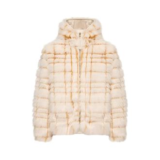 Moncler Pluvier Kurze Steppjacke - - Jackets - Damen - Wei&szlig; - XS