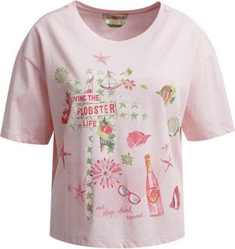 Smith & Soul Rundhalsshirt mit &uuml;berschnittener Schulter