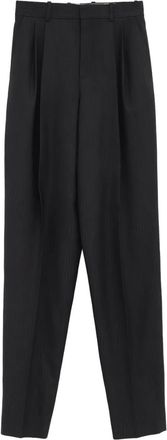Chloé pinstripe pleated trousers - Noir