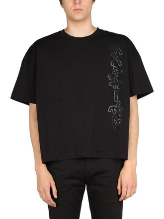 Tatras Oversized Fit Cotton T-Shirt - Black