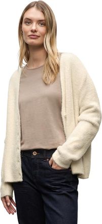 Street One Damen 2515403 Kuscheliger V-Neck Cardigan, Soft beige, 46