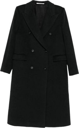 Tagliatore Jole Zweireihiger Mantel - - Coats - Damen - Grau - M