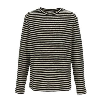 Jil Sander Wei&szlig;es T-Shirt mit langen &Auml;rmeln - - Tops - Herren - Mehrfarbig - XL