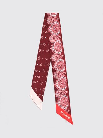 Pinko Rechteckiges Viskose-Bandeau von mit Paisley-Print